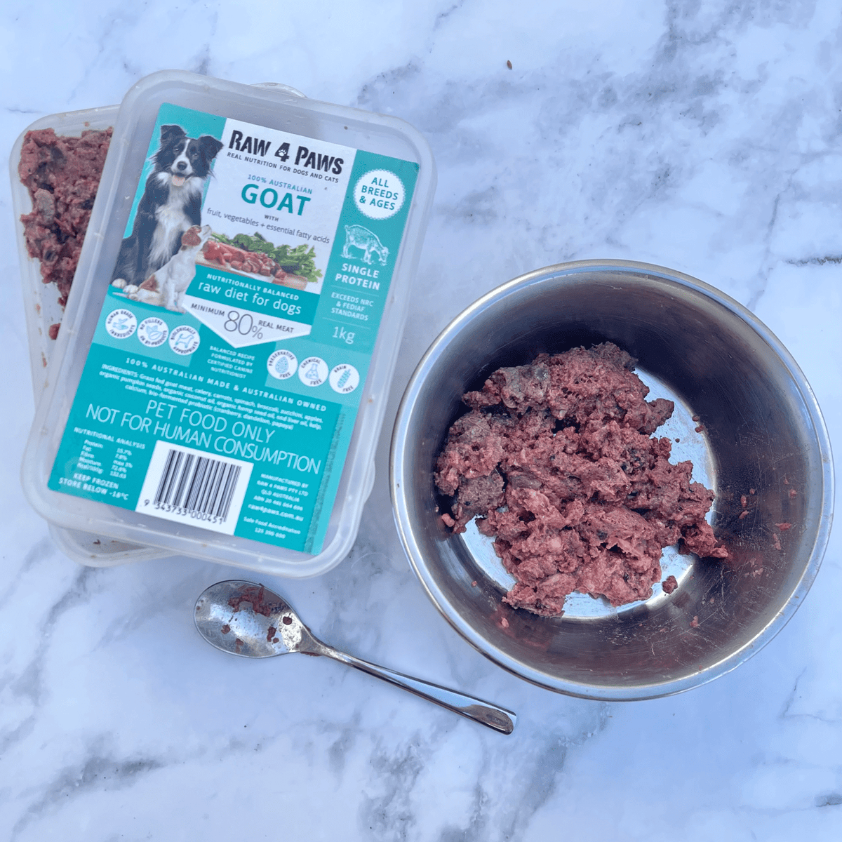 Raw Goat | Raw4Paws | Healthy Dog Food - Rover Pet Products