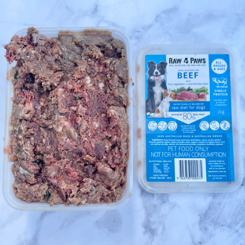 Raw Beef - Rover Pet Products